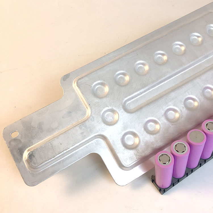 Water Cooled Plate Vacuum Brazed Aluminum Type Liquid Cold Plate for EV ...