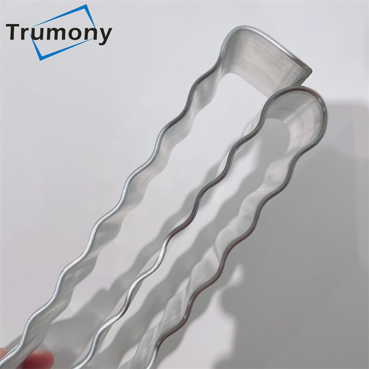 500mm Straight Aluminum Micro Channel Cooling Tube for 21700 Lithium ...