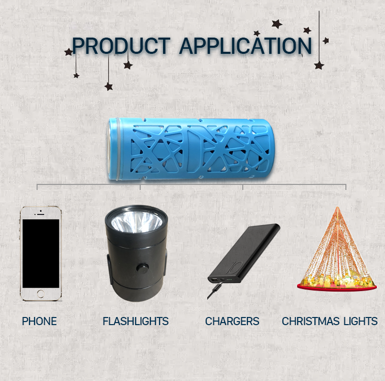 Magnesium Air Battery Portable Emergency Flashlight
