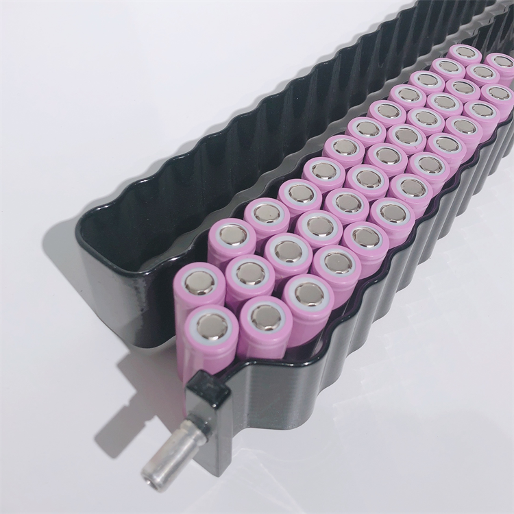 Electric Vehicle Extruded 3003 Aluminum Harmonica Tube Type Battery ...