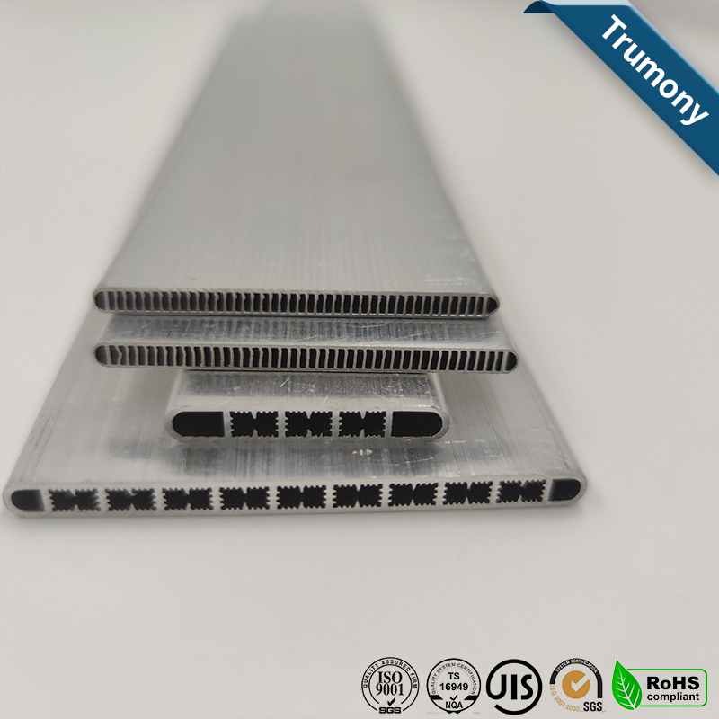 Aluminum Multi Port Channel Extruded Tube For Electric Cars - Buy ...