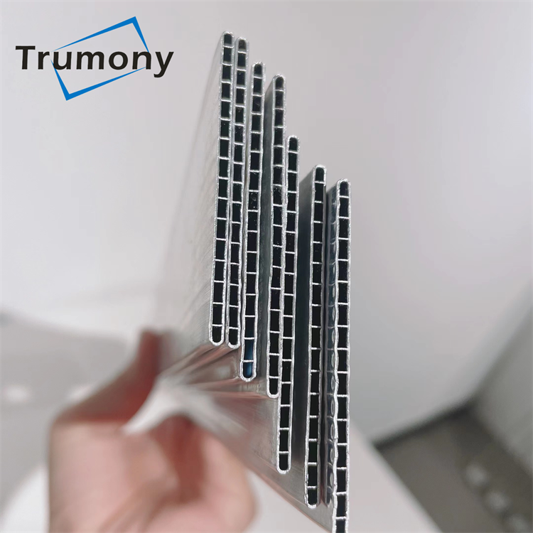 3102 Micro Channel Multiport Extruded Aluminum Radiator Flat Tube for ...