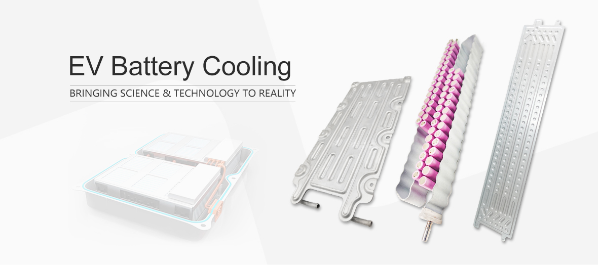 Aluminum Mini-channel Cold Plate for Water Cooled Large Sized Prismatic ...