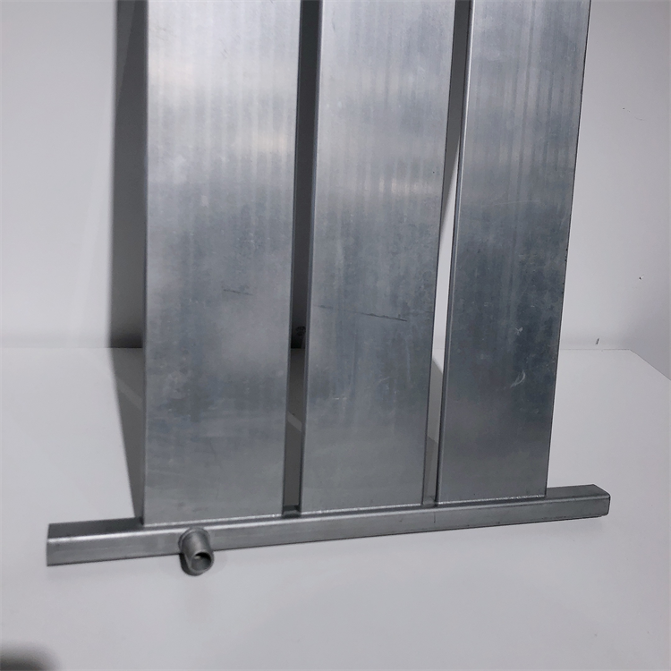 Aluminum Micro Channel Tube Manifold Harmonica Cooling Pipe Tube For EV ...