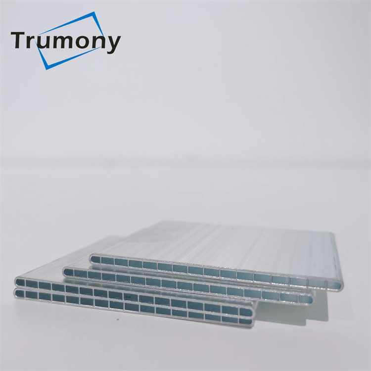 Flat Aluminum Extrusion Multiple-chamber Radiator Tube Solution for ...