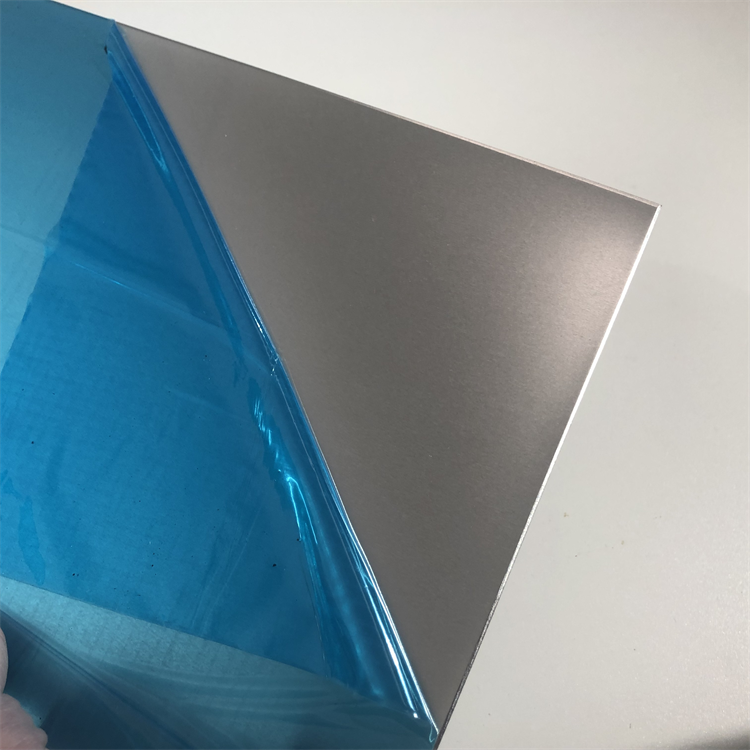 1060 H24 Covered with Protective Film Polished Mirrored Aluminum Sheet ...