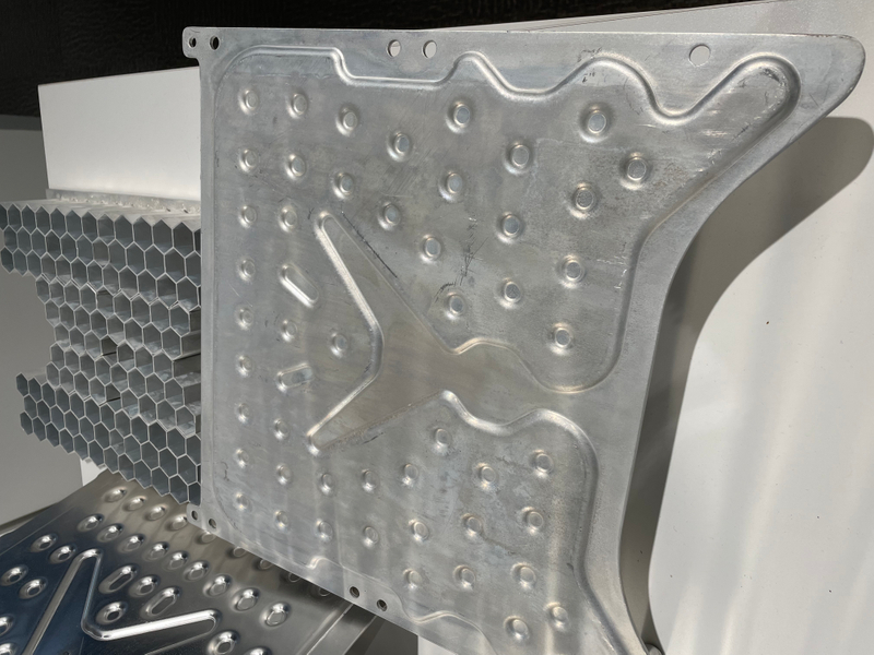 New Type Battery Stamping Liquid Cooling Plate - Buy TESLA Cooling ...