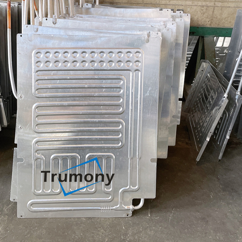 Inflated Heat Transfer EV Lithium Battery Cooling Blocks Water Cold ...